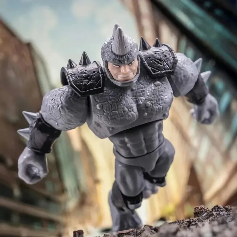 Фигурка Blokees Marvel Rhino, серый цвет