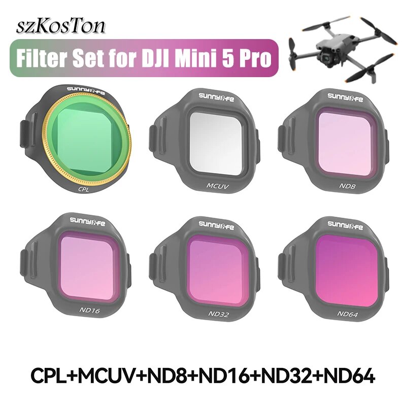 Набор фильтров SZKOSTON для DJI Mini 5 Pro
