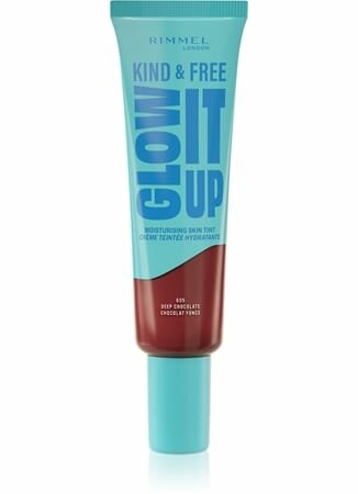 Тональный крем Rimmel Kind & Free Glow It Up, оттенок 605 deep chocolate, 30 мл