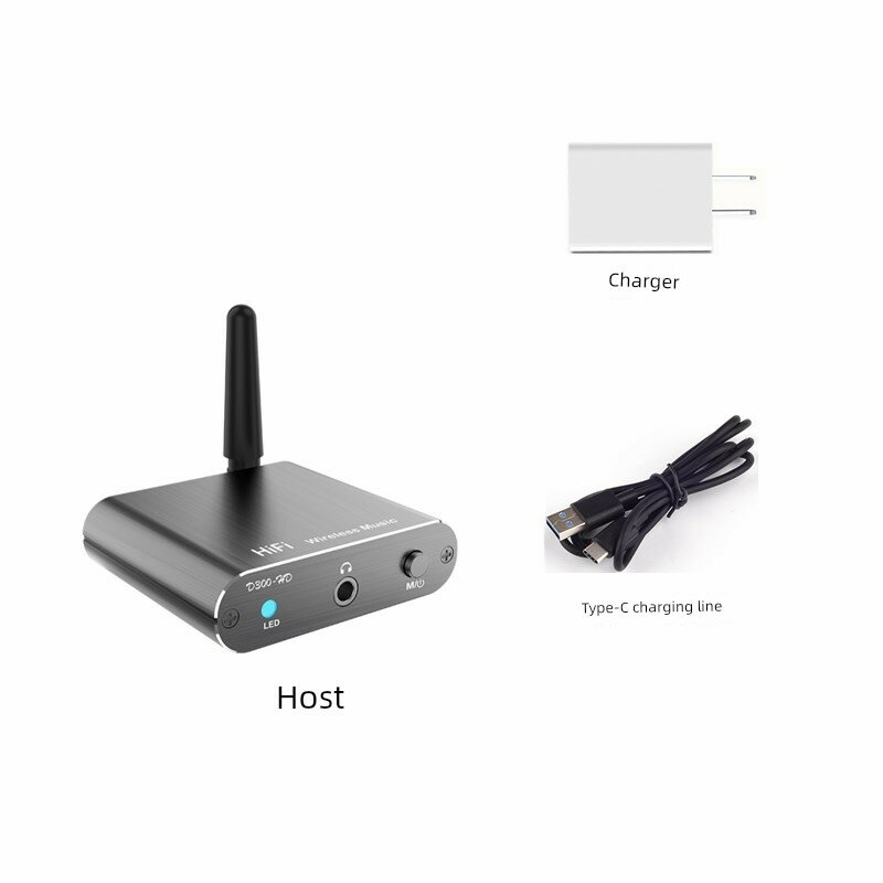 Высококачественный Bluetooth 5.2 приемник aptX HD с оптическим и коаксиальным входом для старых усилителей - базовый