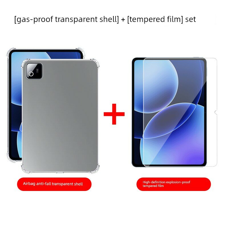 Защитный чехол Zhong Yi для Xiaomi Pad 8, прозрачный чехол-подушка для планшета Xiaomi Pad 8 Pro, простой стильный