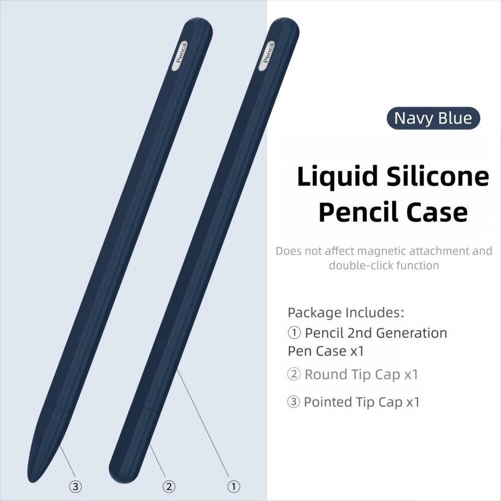 Чехол для Apple Pencil 2nd Generation Navy Blue