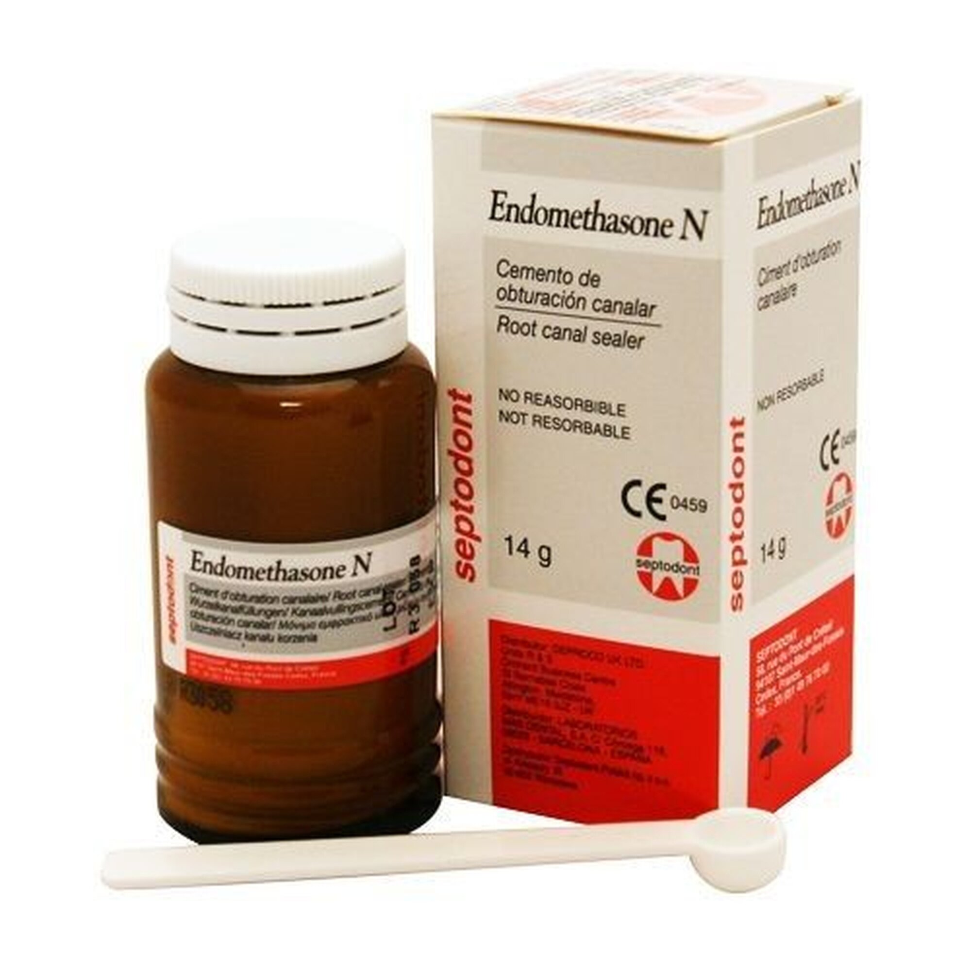 Эндометазон N (Endomethasone N powder), порошок 14г, септодонт