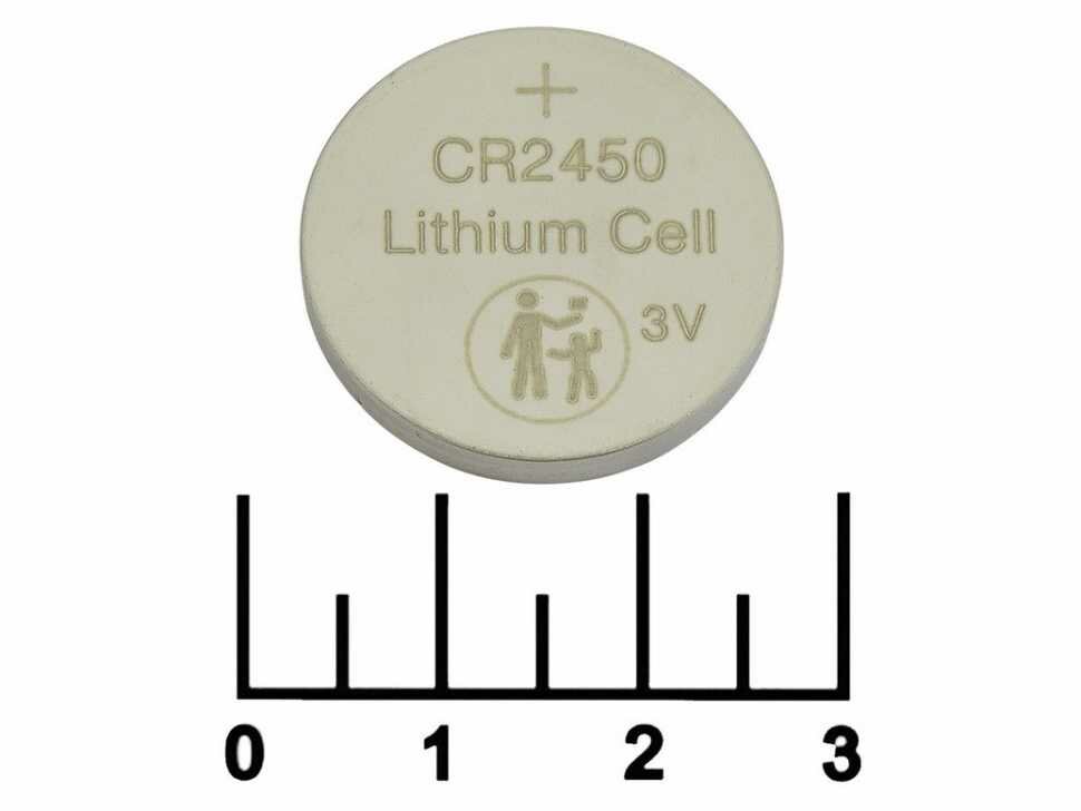 Батарейка CR2450 3V Nakai Lithium