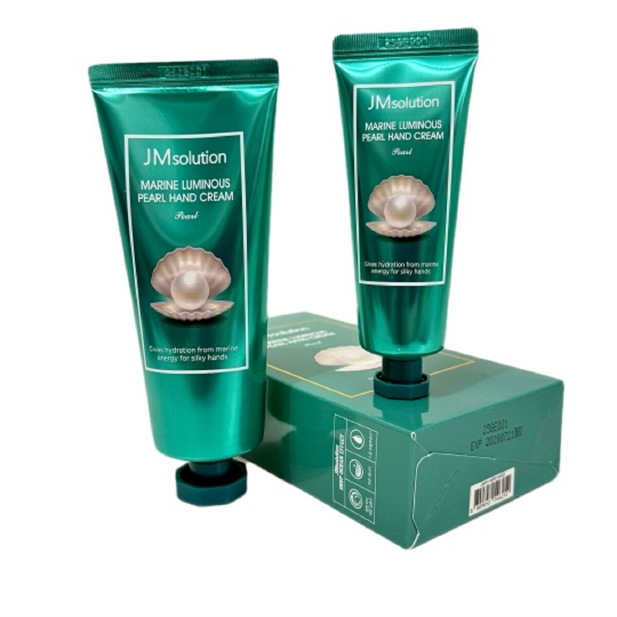 JMsolution Набор увлажняющих кремов для рук с жемчугом (100+50мл) Marine Luiminous Pearl Hand