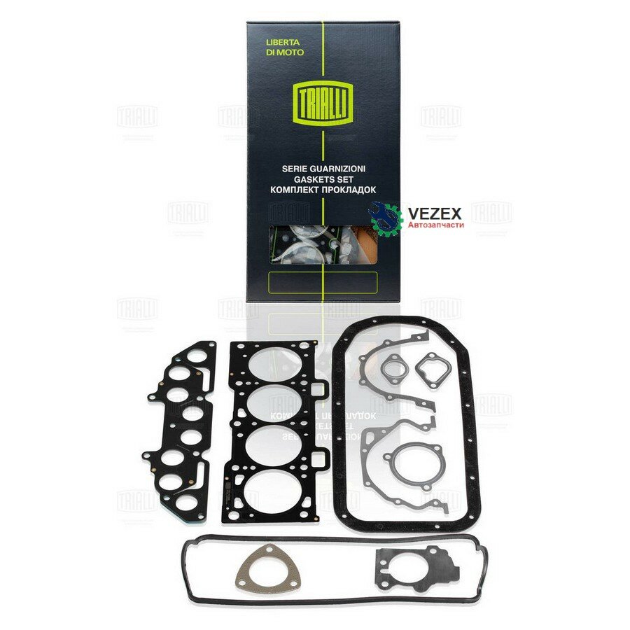 TRIALLI GZ1017028 Комплект прокладок двигателя ВАЗ 2190 дв.21116 1.6 8V GZ1017028