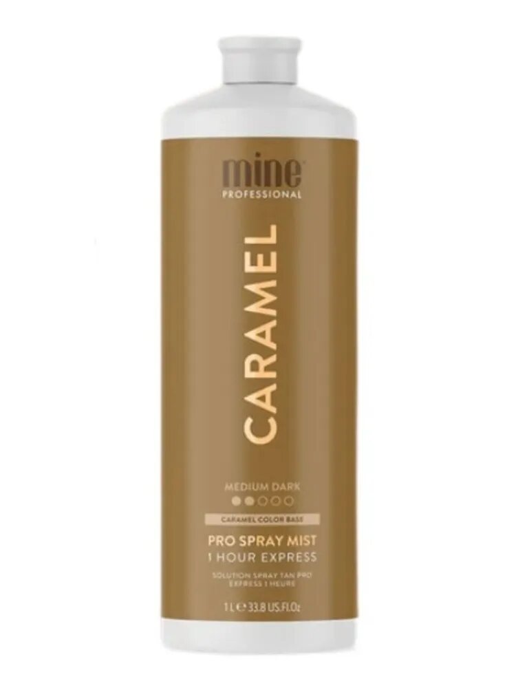 MineTan / Лосьон для моментального загара Caramel Pro Spray Mist 12% DHA 1000 мл