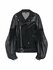 Куртка BLACK COMME des GARCONS Balloon-sleeve mesh jacket, размер 52, black/blac...