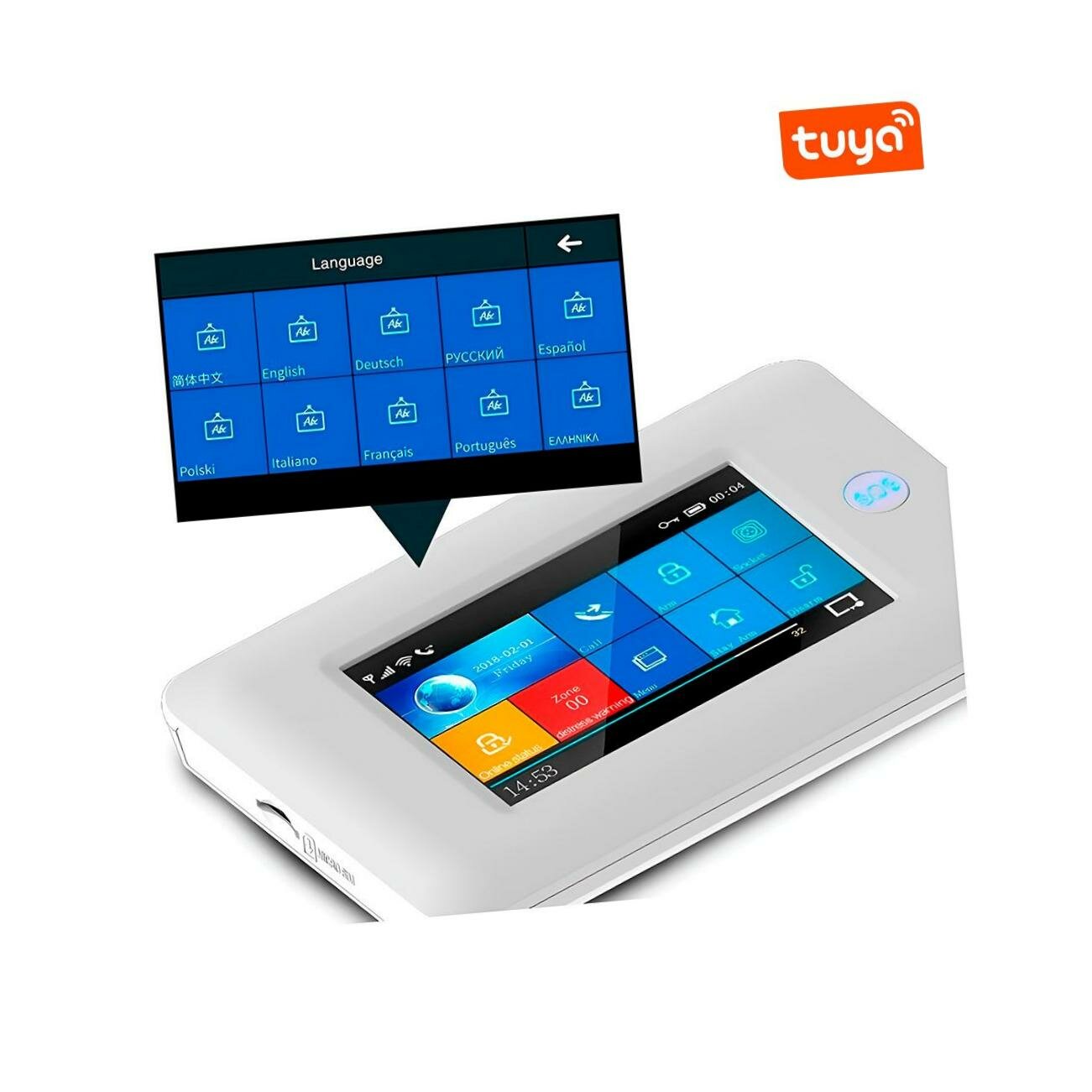 HDcom 9826 (ASW5) и Strazh Galaktika-GSM GSM-WI-FI сигнализация с уличной камерой виденаблюдения. Комплект сигнализации с удаленным управлением. Прило