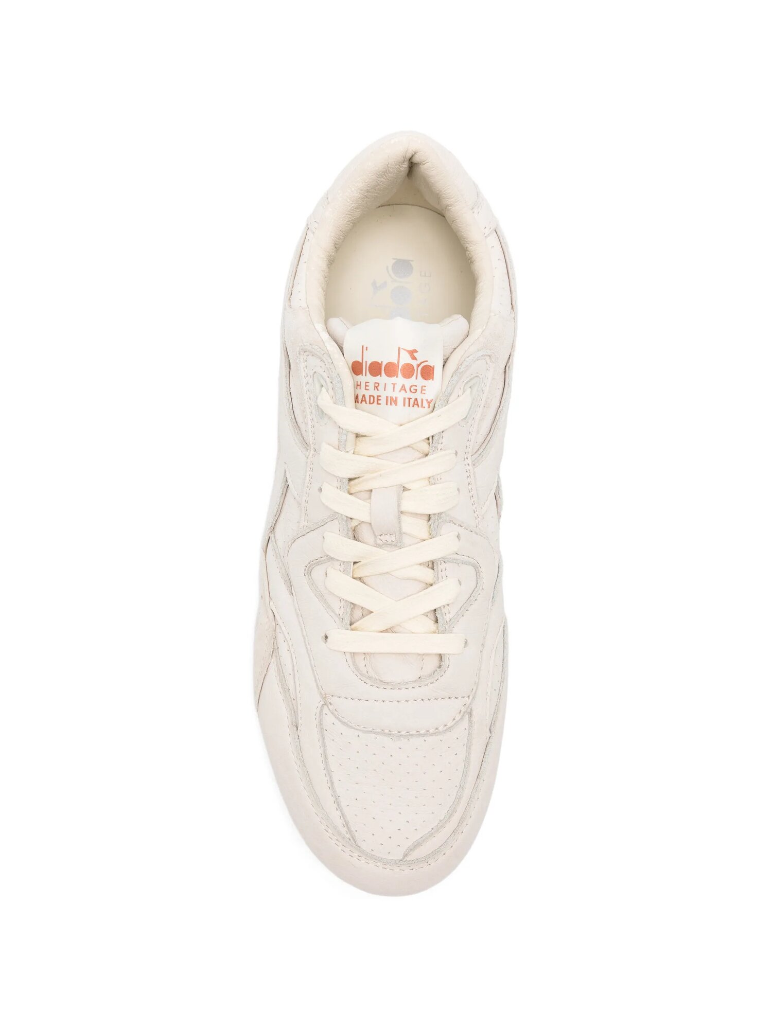 Кроссовки Diadora Panelled leather sneakers, размер 6.5, разноцветный — фото 1