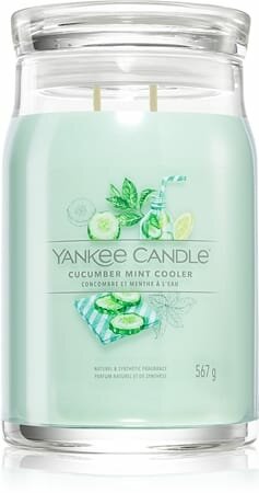 Свеча Yankee Candle Cucumber Mint Cooler Signature, унисекс, 567 г