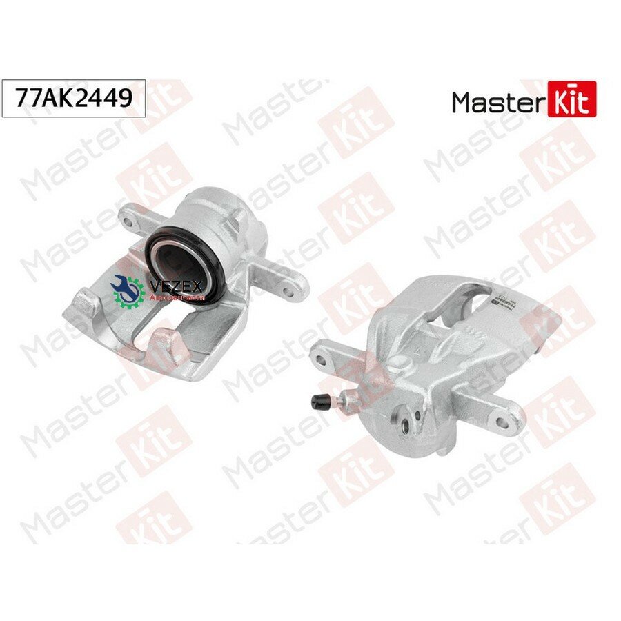 MASTERKIT 77AK2449 Суппорт тормозной перед. лев. Nissan NOTE (E11, NE11) 2005 - 2013 77AK2449