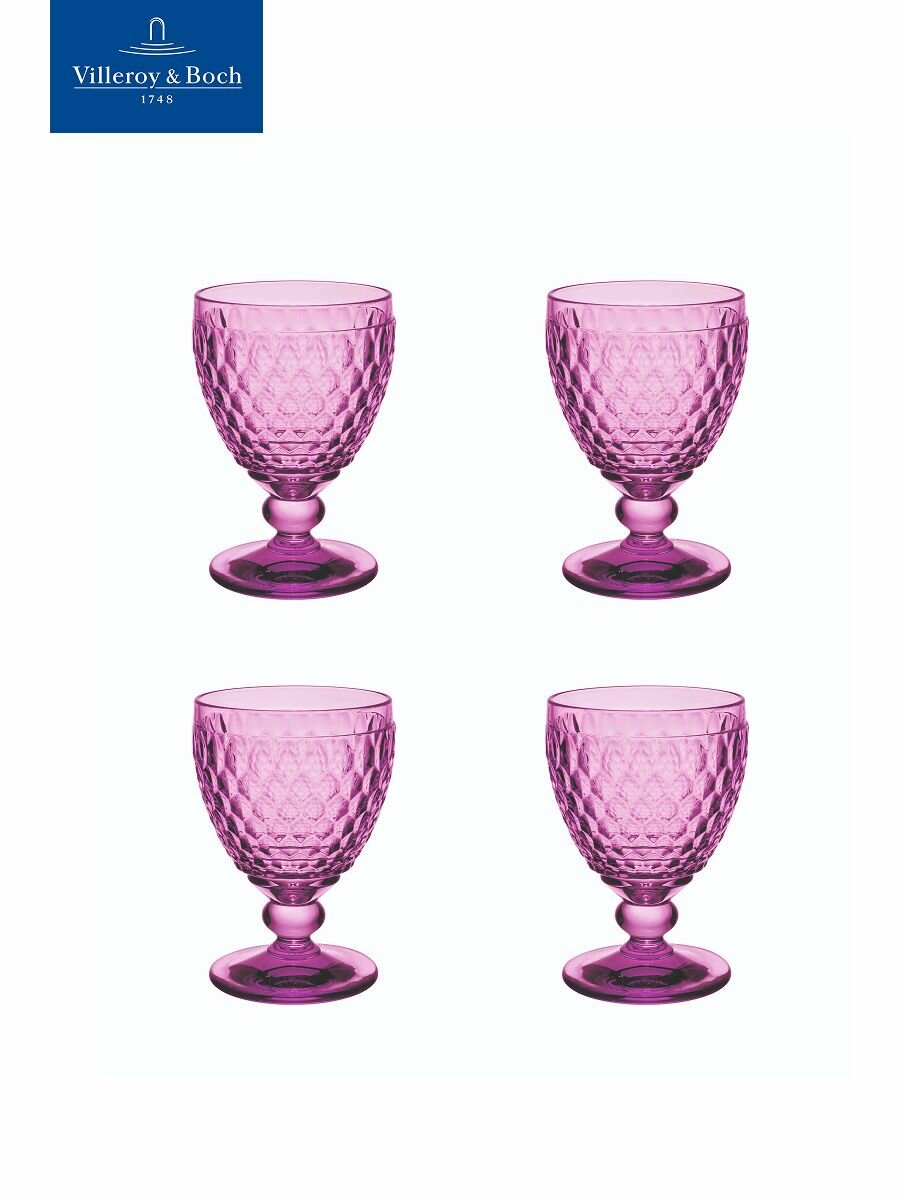 Набор бокалов для воды 410 мл, 4 шт, Boston Berry, Villeroy & Boch, Хрустальное стекло