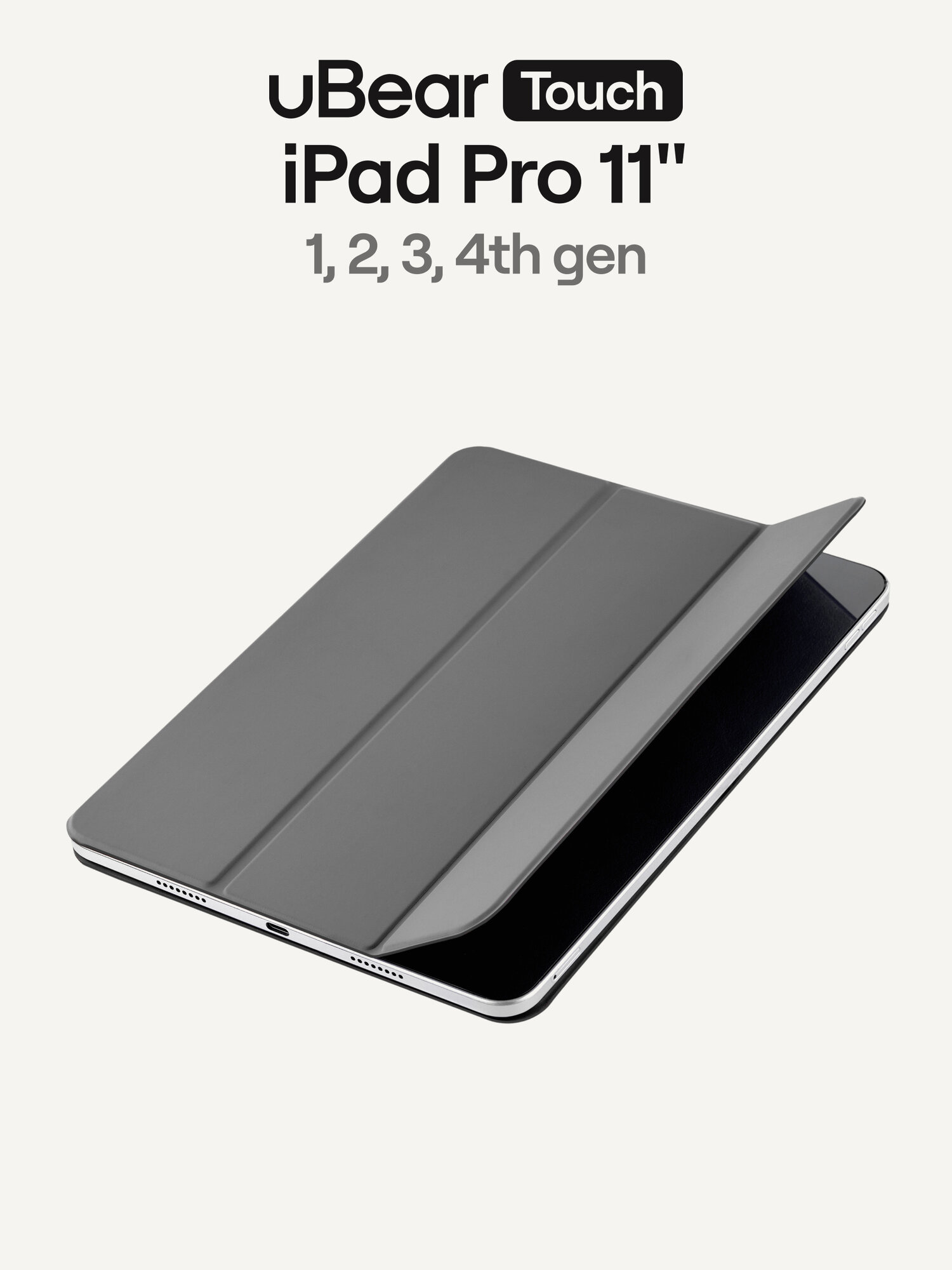 Чехол uBear Touch case для iPad Pro 11”, soft-touch