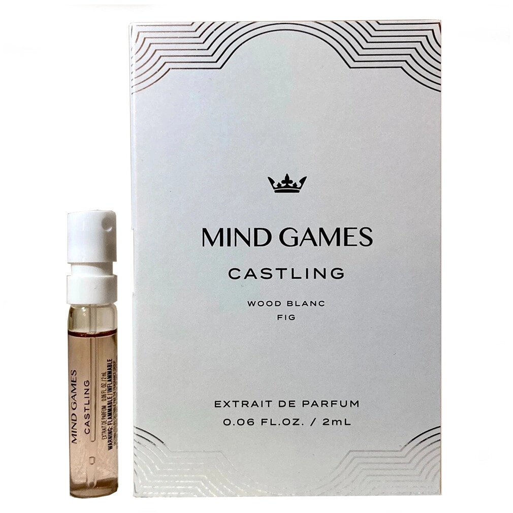 Духи Mind Games Castling миниатюра 2 мл / Пробник духов Майнд Геймз Кастлинг / Рокировка