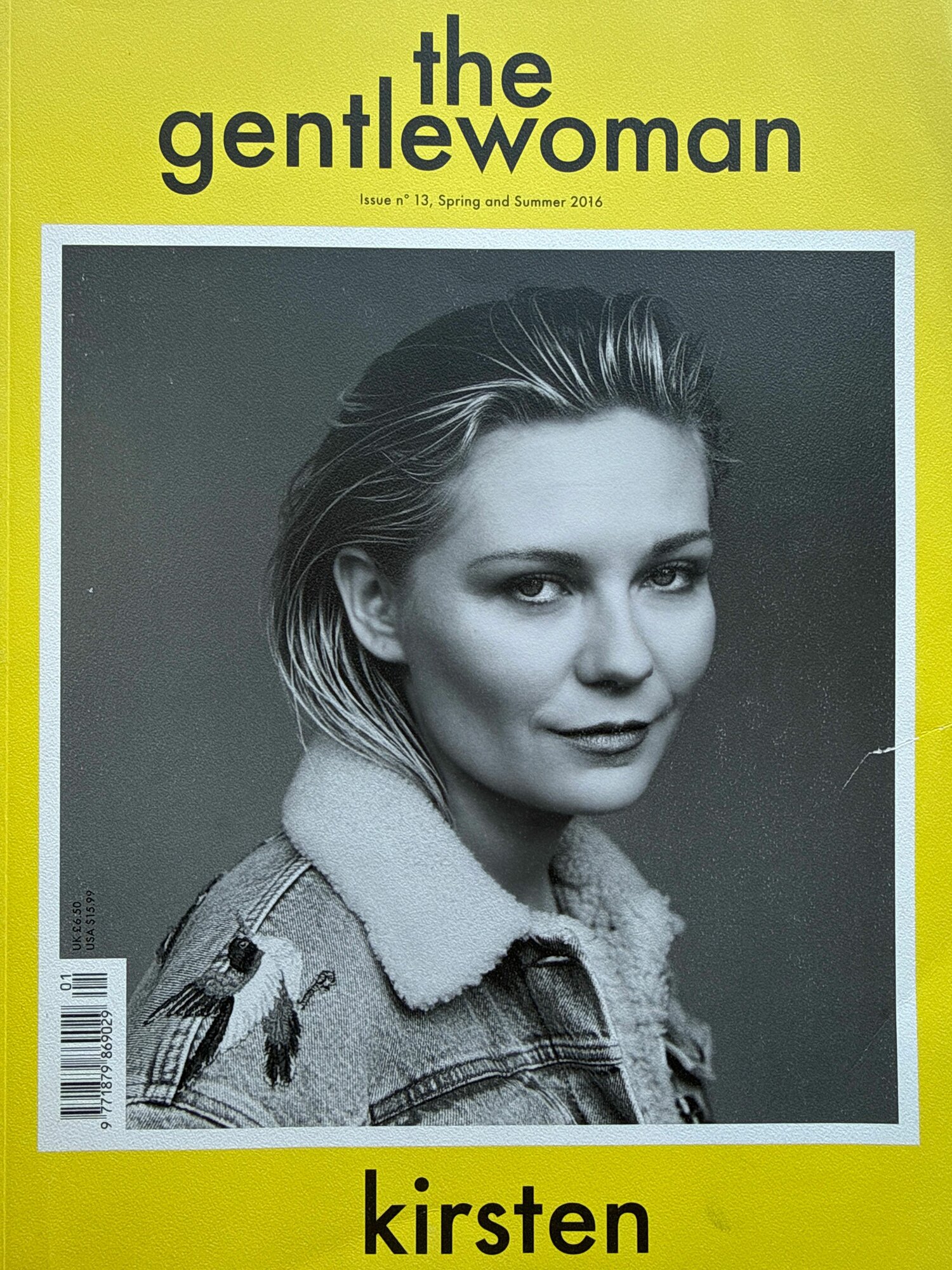 Журнал The Gentlewoman, 2016, № 13, Spring and Summer, Kirsten (Кирстен Данст)