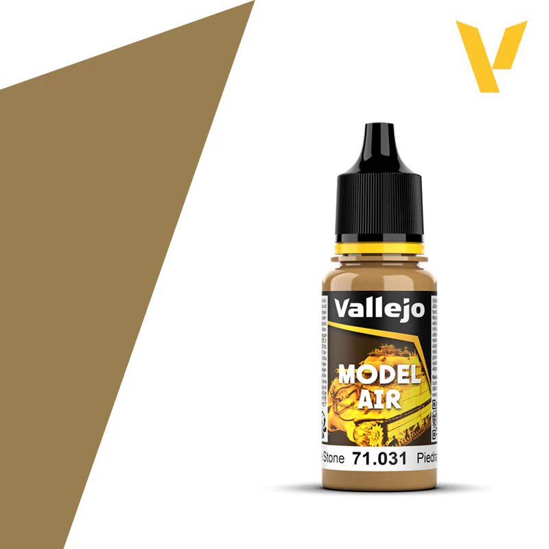 Краска Vallejo Model Air: Middle Stone 71.031 акриловая (17 мл)