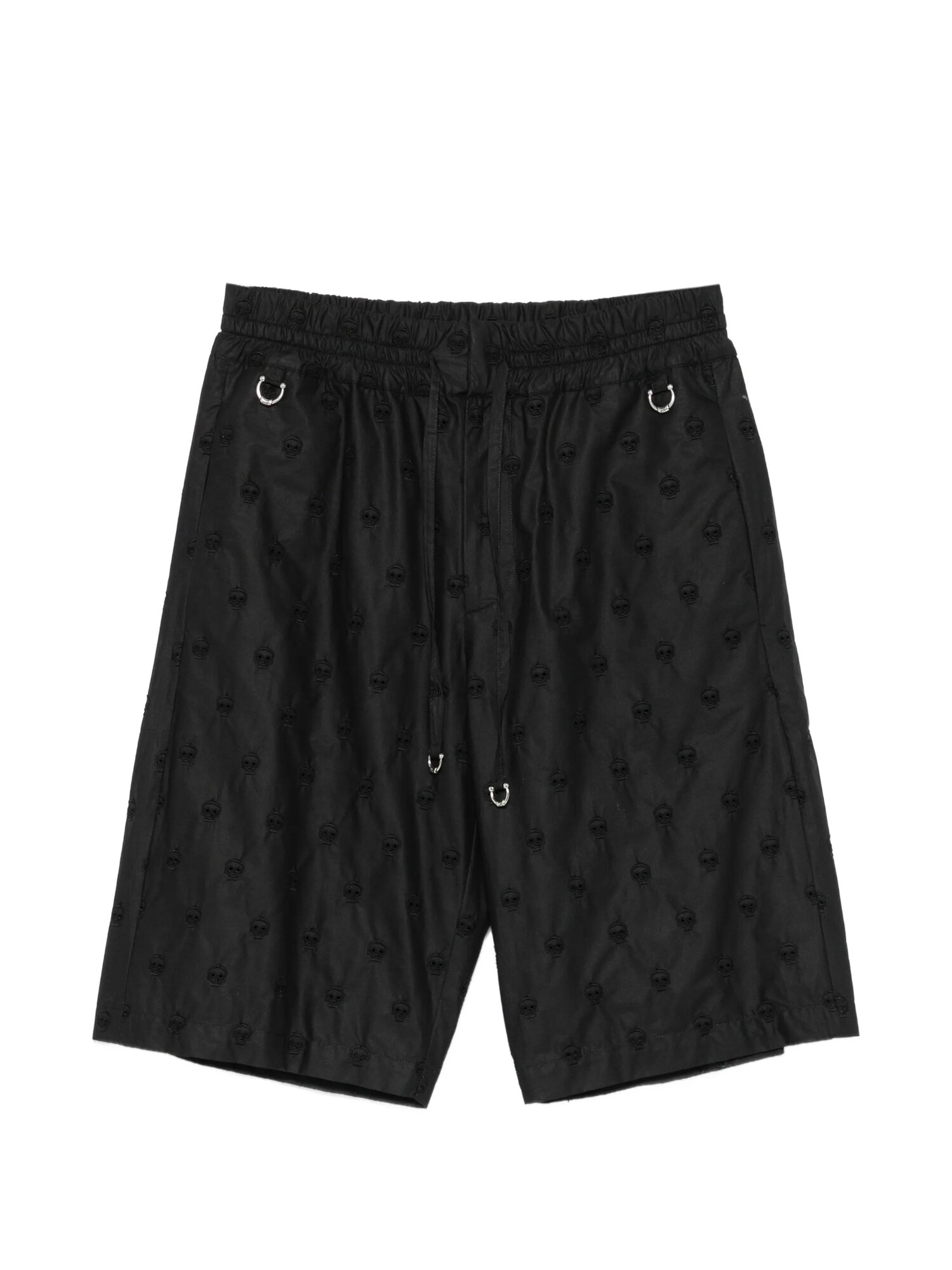 Шорты Skull-embroidered drawstring shorts