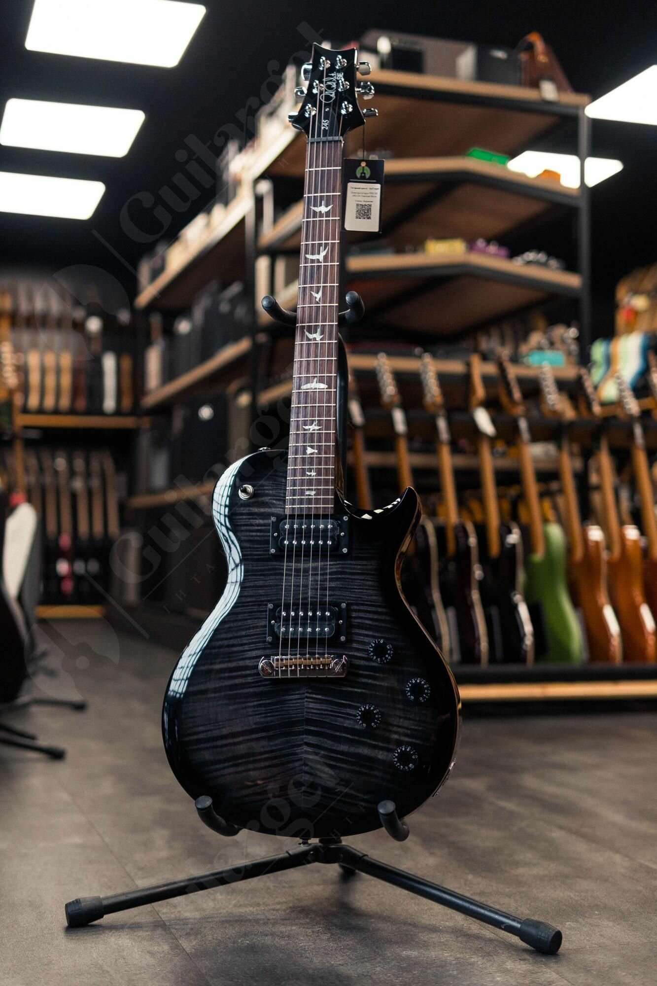 Электрогитара PRS SE 245 CA Charcoal Burst