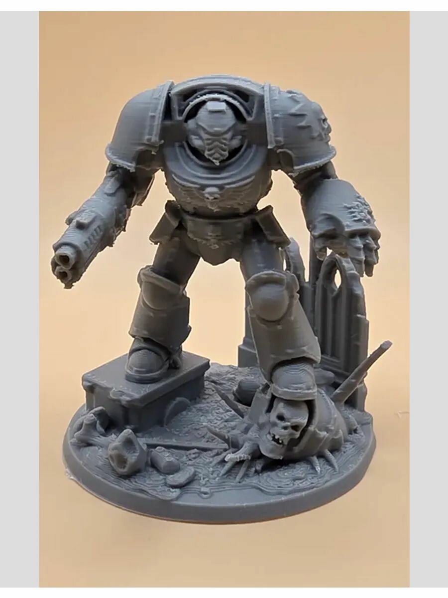 Фигурка "Space Marine Terminator Armour" Warhammer 40000 3D печать из пластика