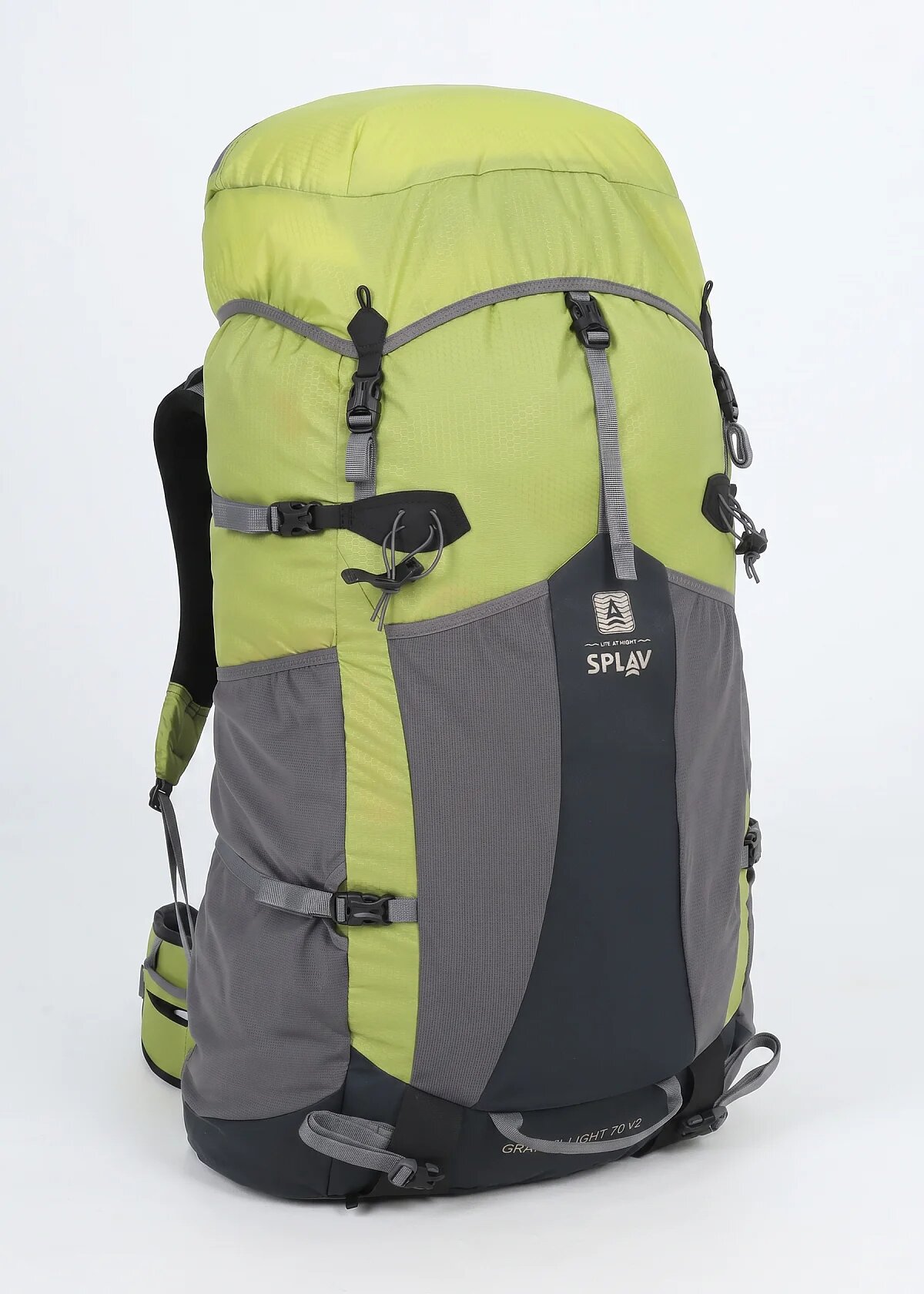 Рюкзак Сплав Gradient Light 70 v2 S салатовый, треккинговый