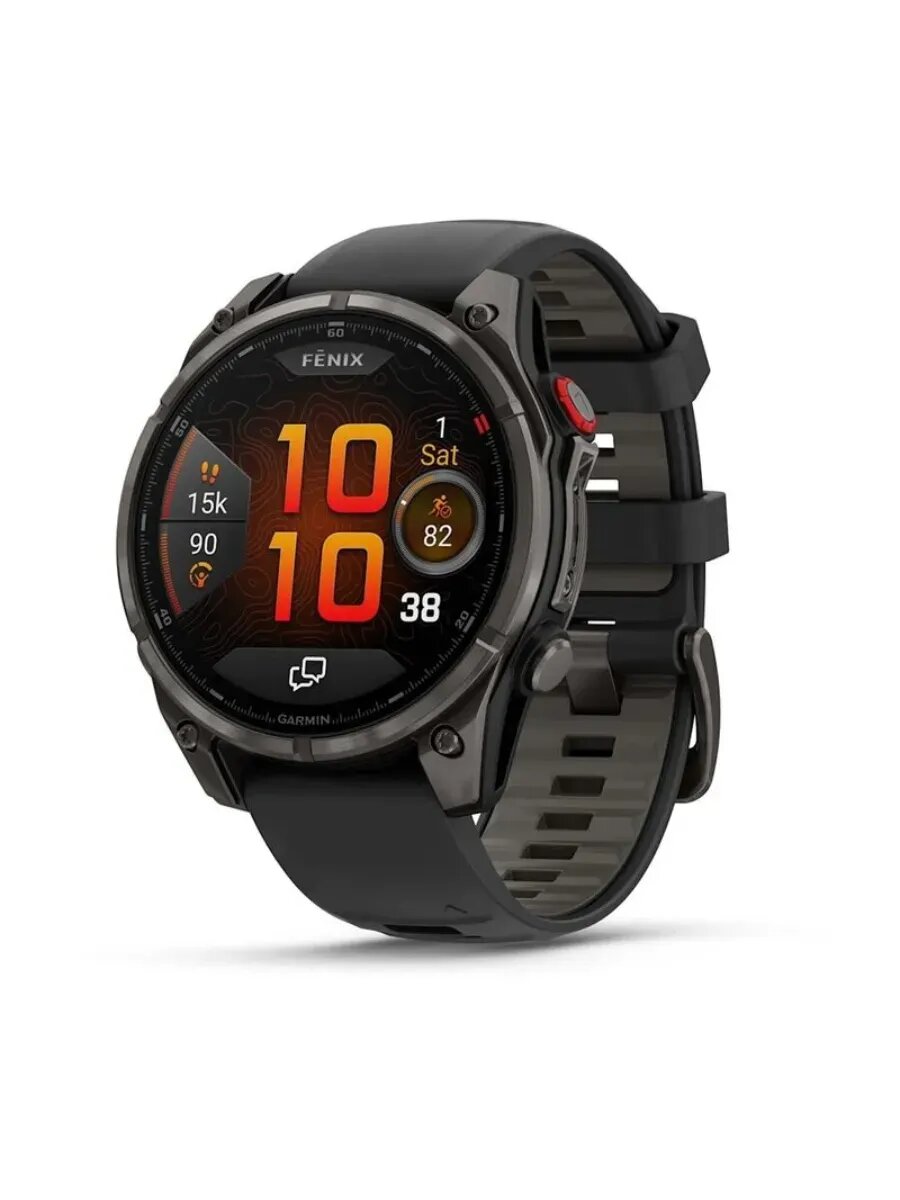 Часы Fenix8 Pro 47Sapphire Titanium Carbon Gray 010-03198-01