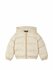 Пуховик Versace Jacquard nylon padded puffer, размер 4 года, бежевый цветы мелки...