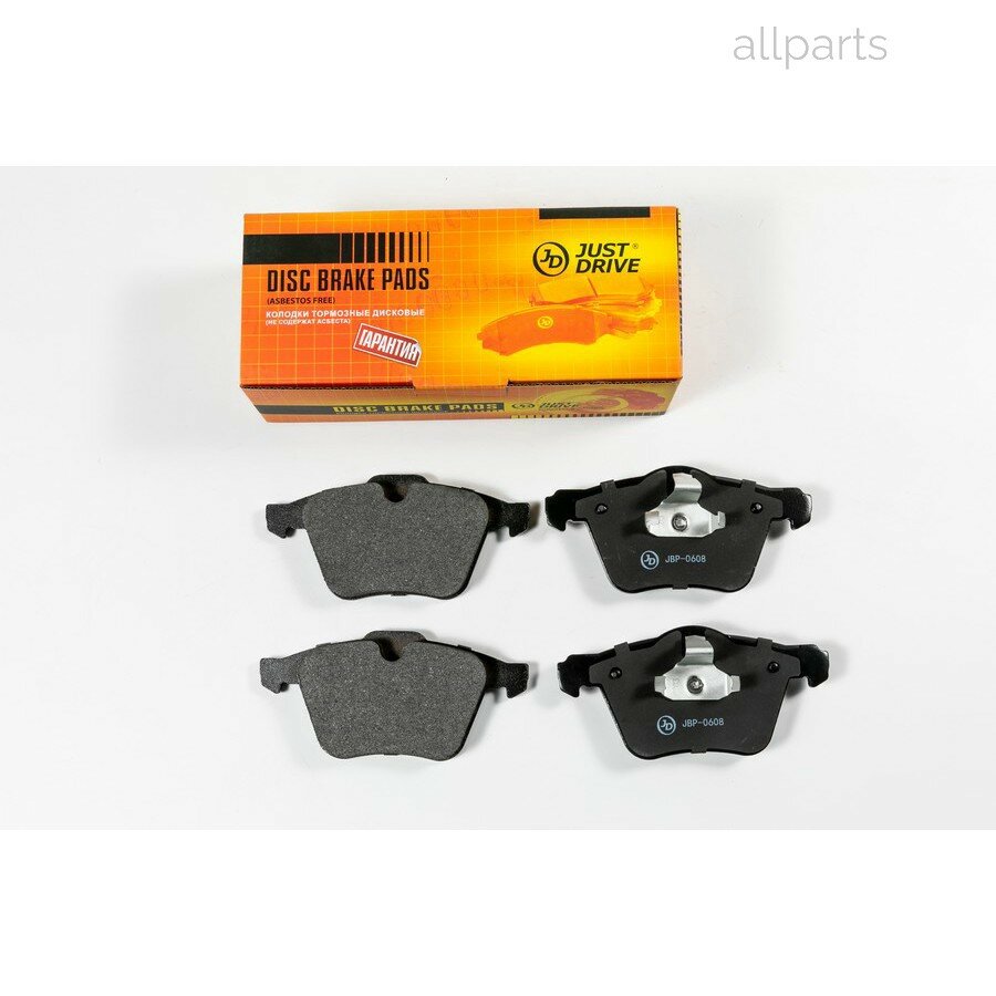 JUST DRIVE JBP0608 Колодки тормозные дисковые, передние