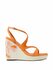 Эспадрильи JIMMY CHOO Ayla, размер 37,5, зеленый/оранжевый