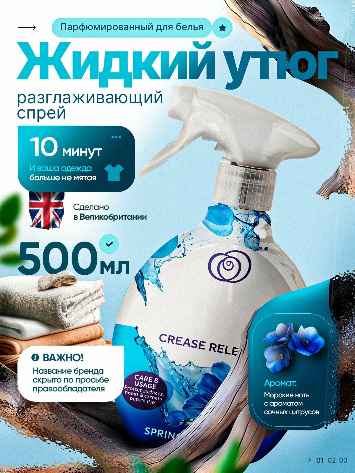 Средство для ухода за одеждой Спрей