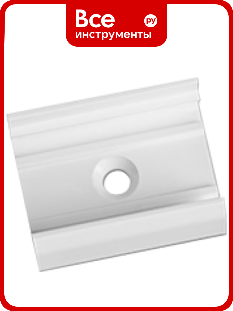 Комплект монтажных клипс VARTON для ленты NEON 15x16 DUAL 20 шт V4-NS-00.0053. STR-0004 пластиковый крепёжный элемент
