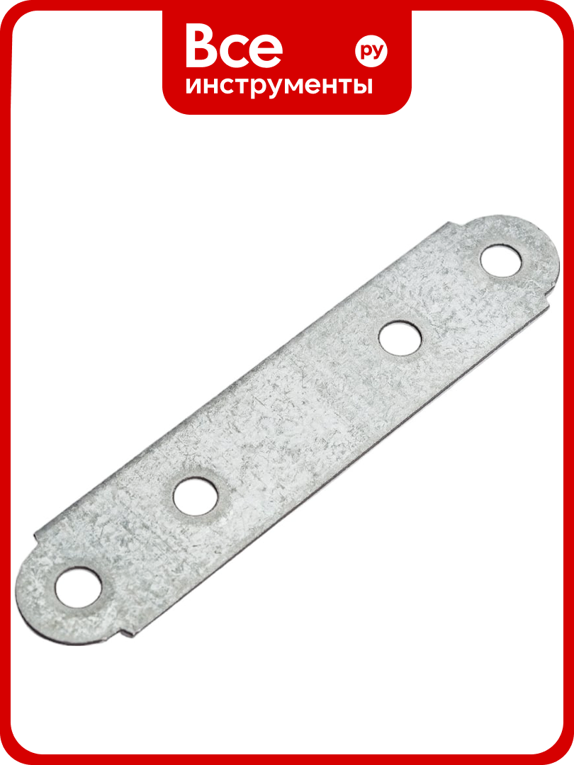 Крепежная мебельная пластина РК груп 80x17x1,5 РК000002068 РКГ00019505