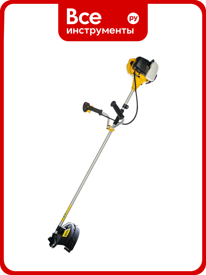 Бензиновый триммер Huter GGT-2900T, 2900 Вт, пластик, плавный пуск, антивибрационная система, полуавтоматическая подача