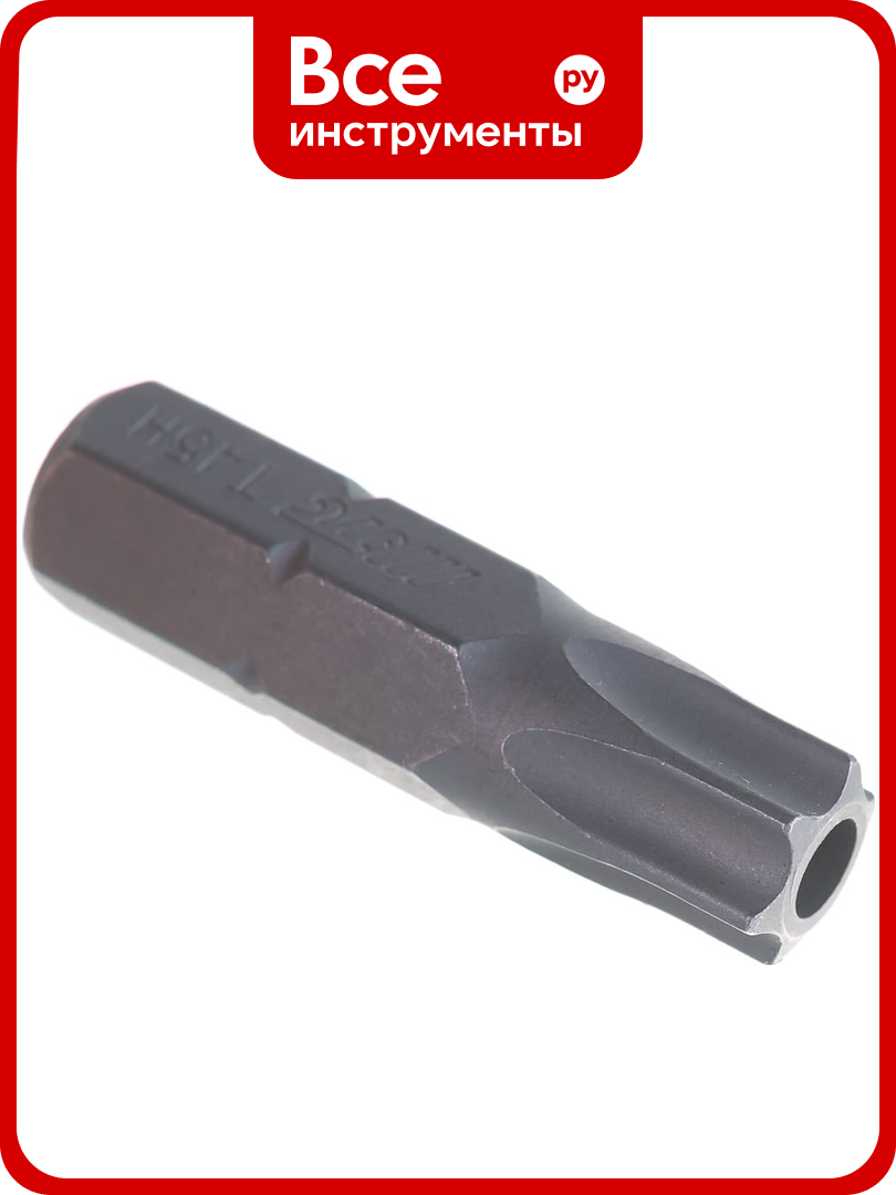 Бита JTC 5/16"DR TORX T45Hх30мм S2 -1243045 815134