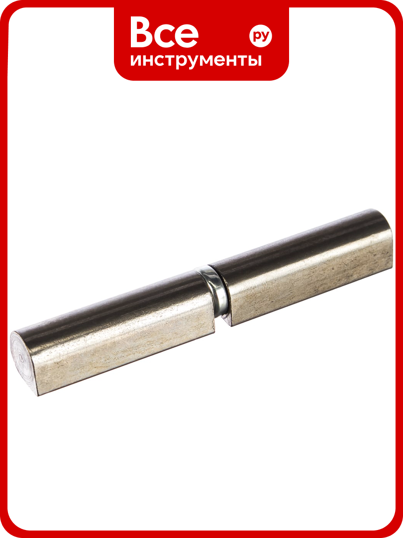 Петля STAYER Master для металлических дверей 150 мм 37615-150, стальная каплевидная петля с подшипником, белый цинк