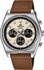 Наручные часы CASIO Edifice, серебристый/коричневый