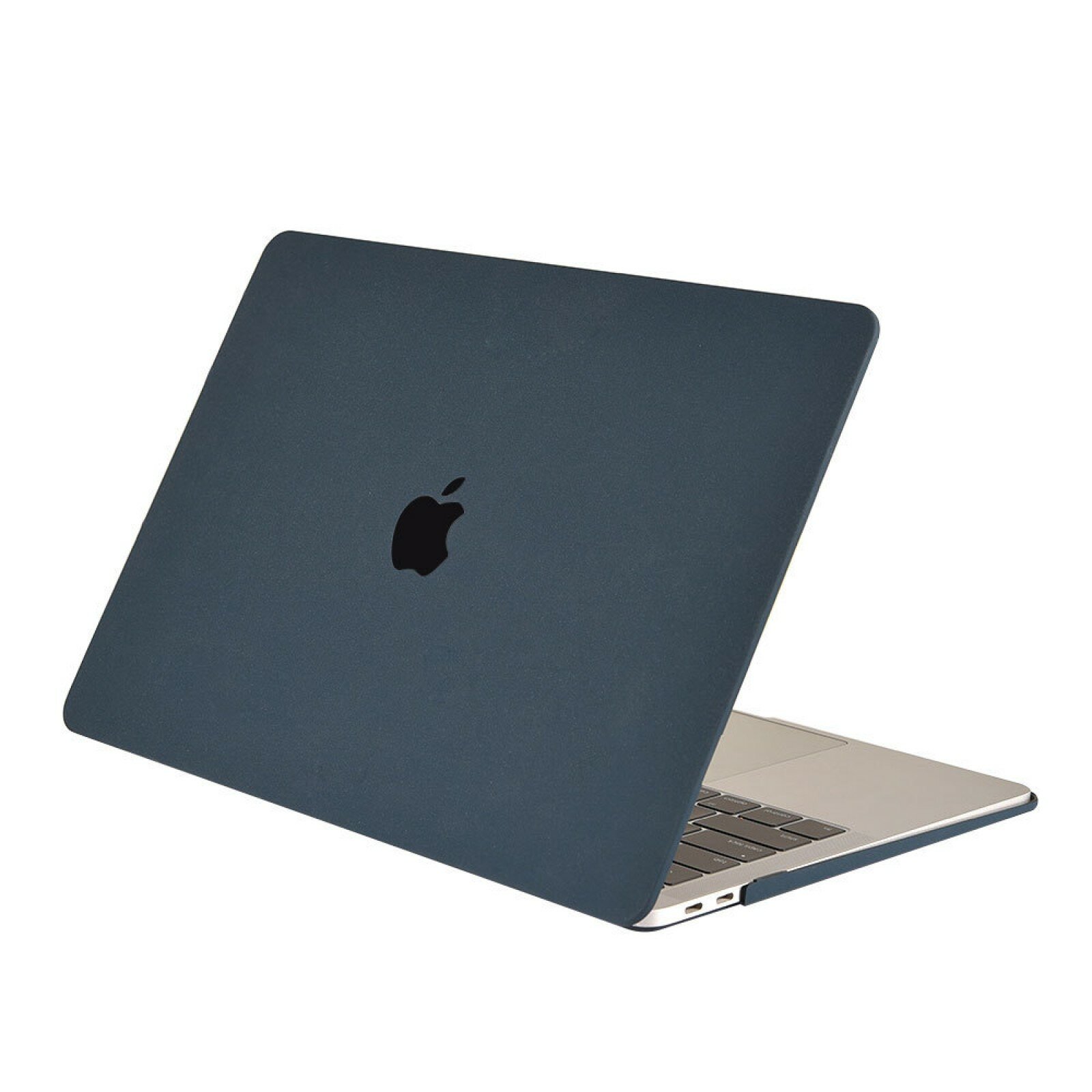 Чехол MyPads для ноутбука MacBook Pro 15 дюймов A1707/A1990 (2016-2019), пластиковый противоударный корпус, синий