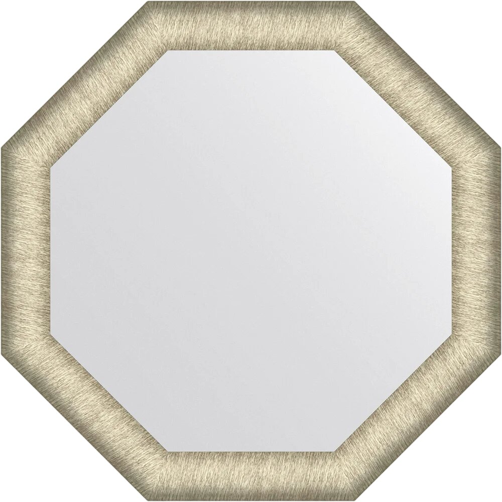 Зеркало Evoform Octagon BY 7422 60х60 60 см, бежевое, зеркало настенное в ванную