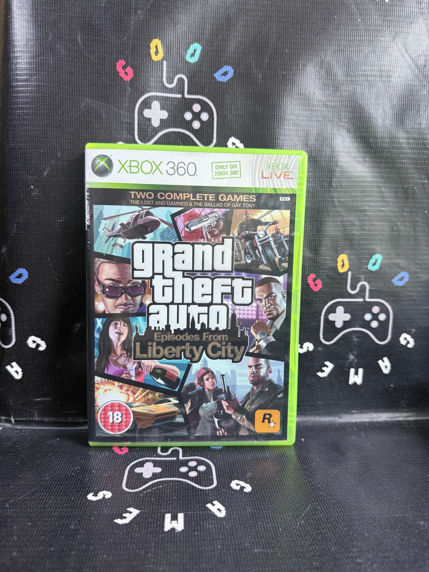 Игра Grand Theft Auto episodes Liberty city Xbox 360