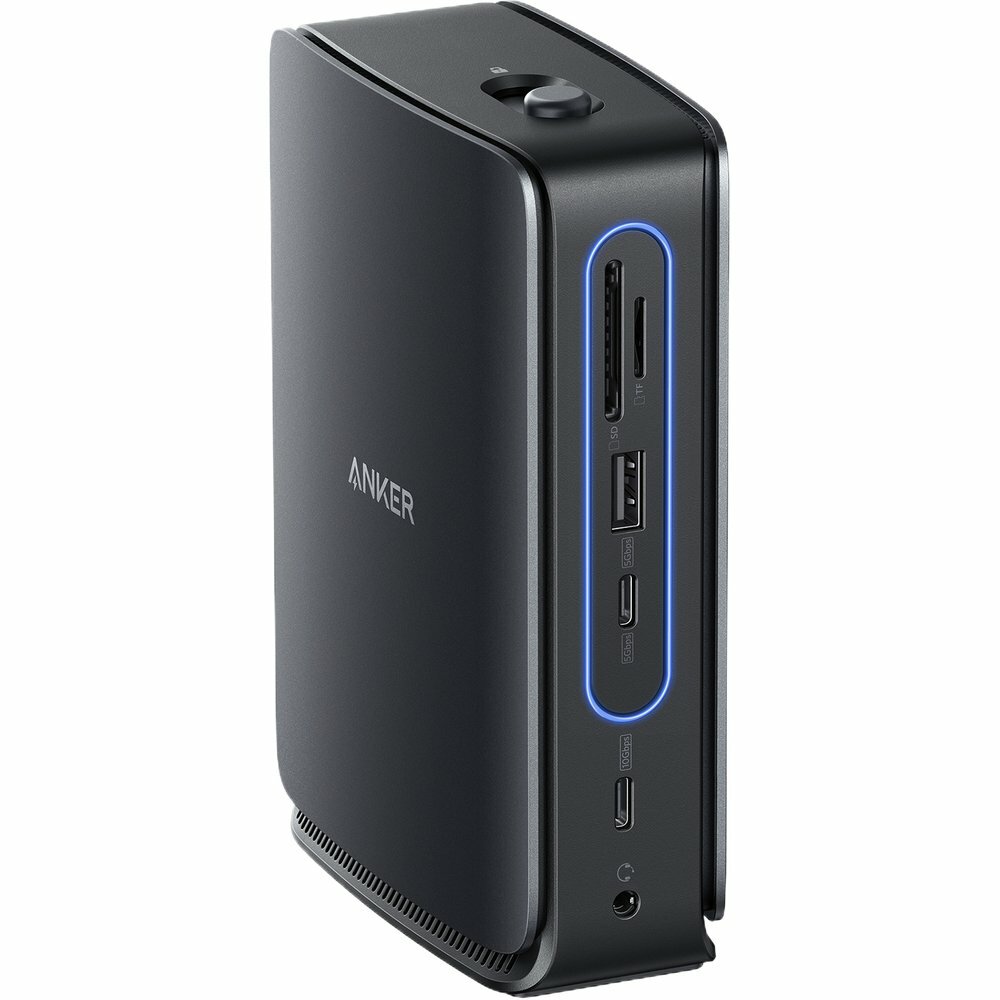 Док-станция Anker Nano 13 в 1 Triple Display Built-In Removable Hub чёрный (A83C3311)