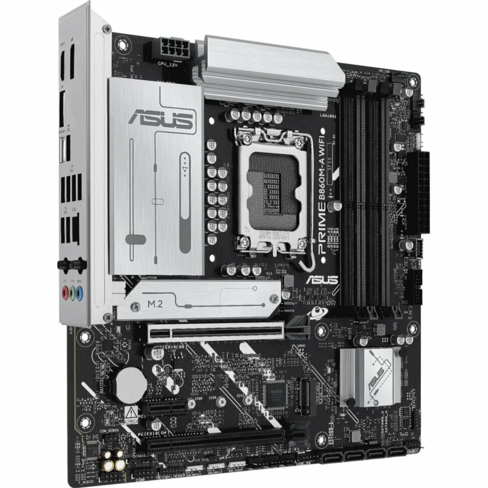 Материнская плата ASUS PRIME B860M-A WIFI, LGA1851, B860, 4xDDR5, mATX, 2267047