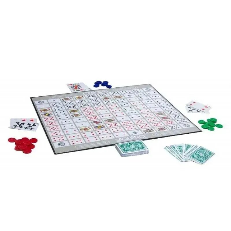 Настольная игра Sequence Game, стратегия, карточная, 12 игроков — фото 1