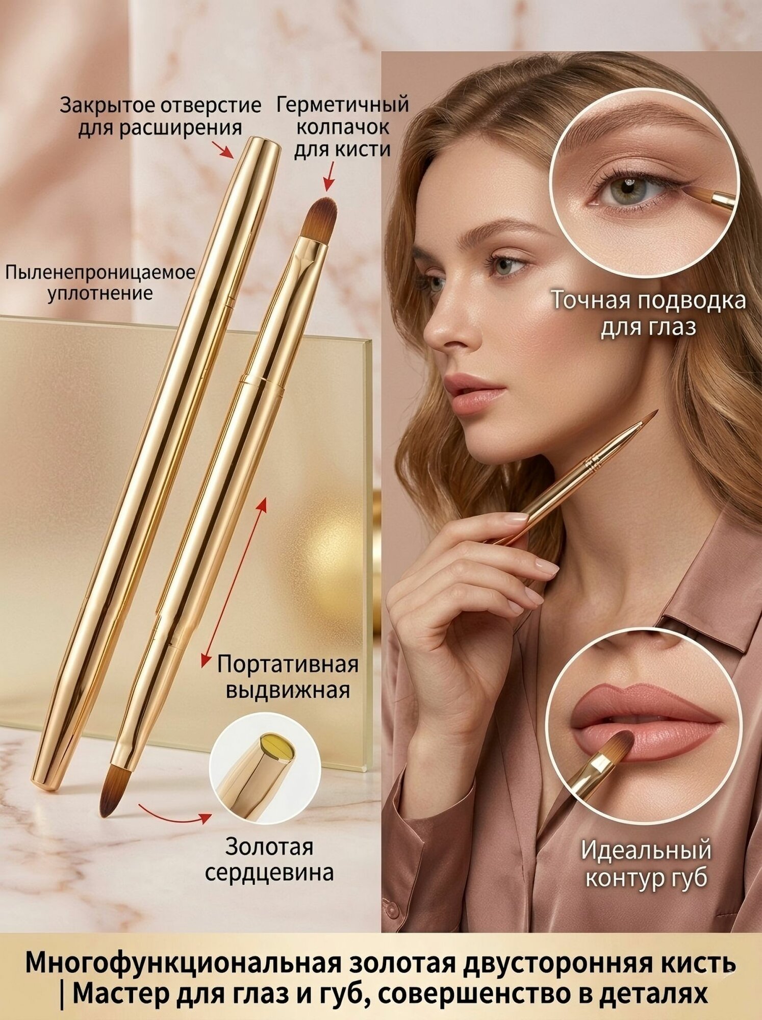 Кисть косметическая
