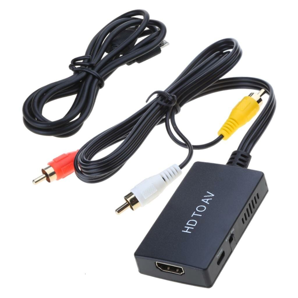 Адаптер RCA–HDMI 1080P, HDMI к RCA