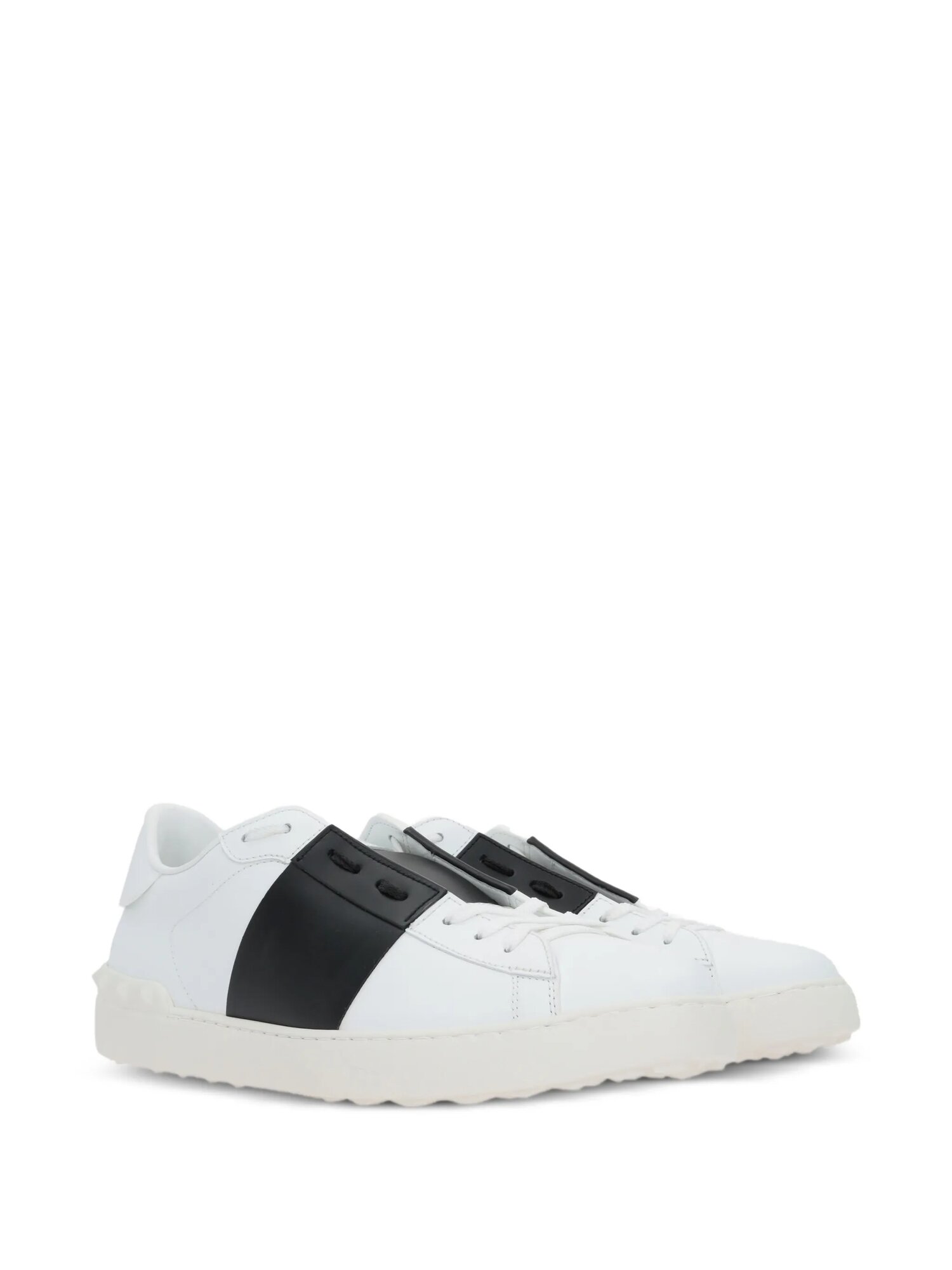 Кроссовки Valentino Open Rockstud sneakers, размер 38,5, white — фото 1