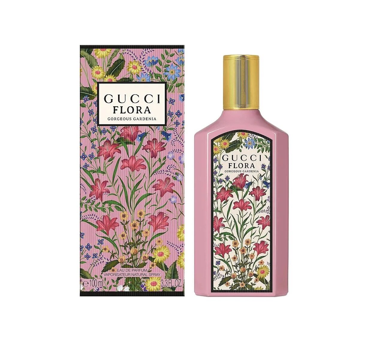 Gucci Flora Gorgeous Gardenia 100 мл парфюмерная вода женская, цветочные, фруктовые