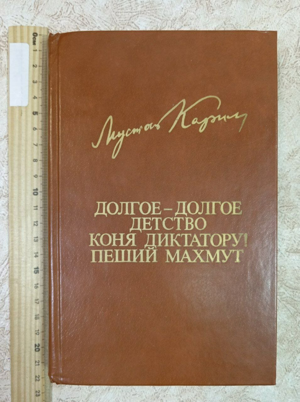 Долгое-долгое детство. Коня диктатору! Пеший Махмут