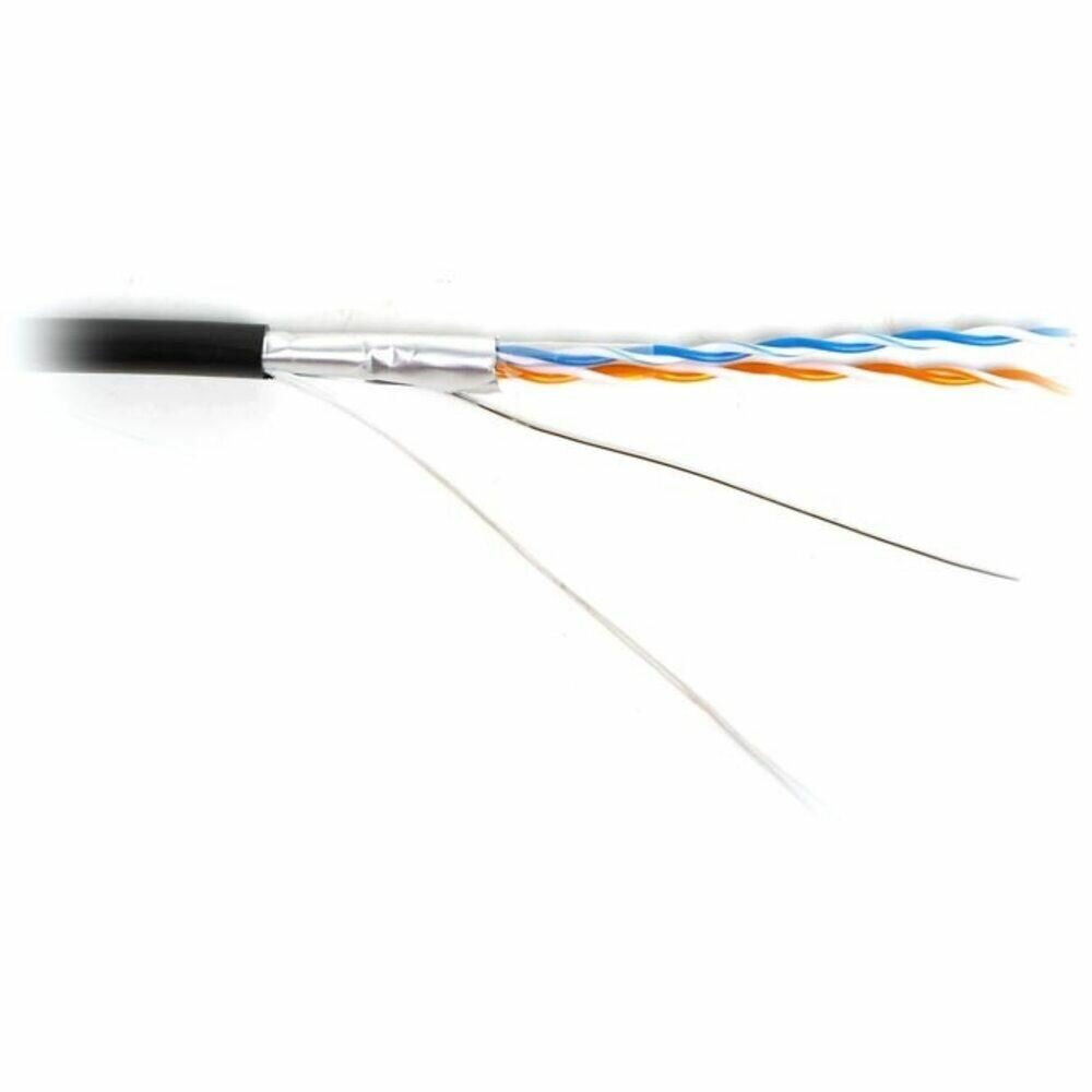 Кабель Ethernet Hyperline FUTP2-C5-S24-OUT-PE-BK-500