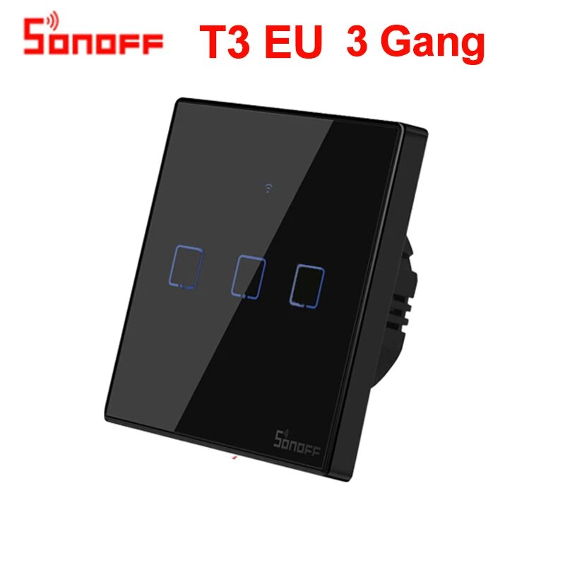 SONOFF T3 EU 3 Gang Умный выключатель