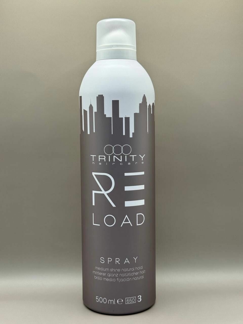 Trinity Care Reload spray natural hold - Тринити Лак мягкой фиксации 500 мл